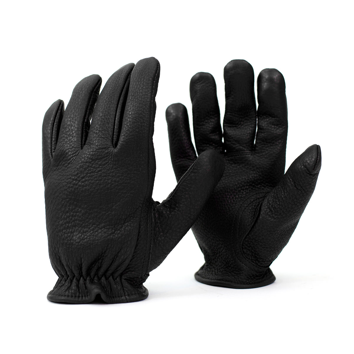 Kevlar Lined Leather Gloves - Black - Red Clouds Collective - Made in ...