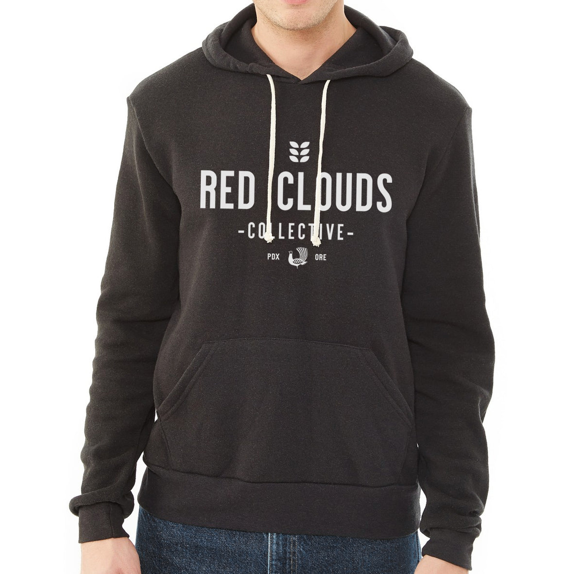 Red Clouds Hoodie - Black - Red Clouds Collective - Made in the USA